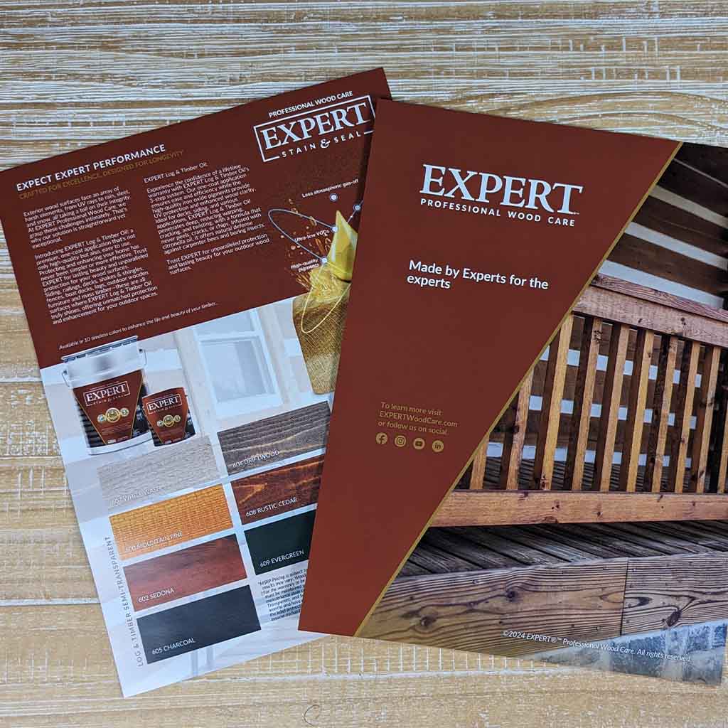 EXPERT Log & Timber Color Swatch Sheet