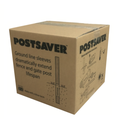 POSTSAVER SLEEVES, in-ground post protection, Termite prevention